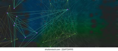 Abstract Node Network Background Image Stock Illustration 2269724995 Shutterstock