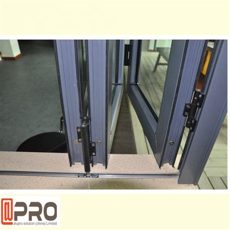 Accordion Folding Window Doors Aluminium Folding Window Dust