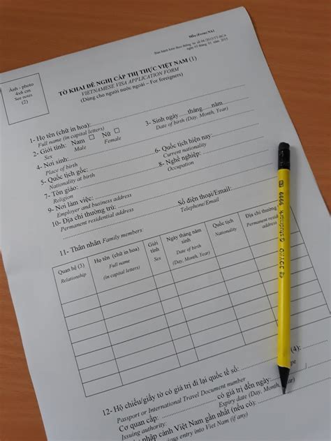 Заявление за издаване на виза за Виетнам Official Website E Visa