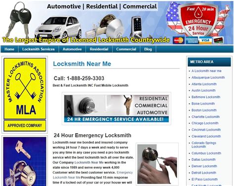 24 Hours Emergency Locksmiths Recognition
