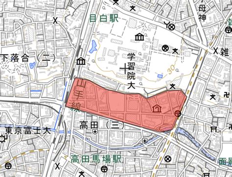 【街カルテ】豊島区高田西 Tm002｜面影橋不動産