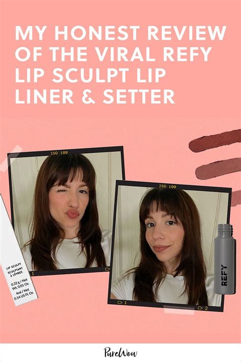 My Honest Review Of The Viral Refy Lip Sculpt Lip Liner And Setter In
