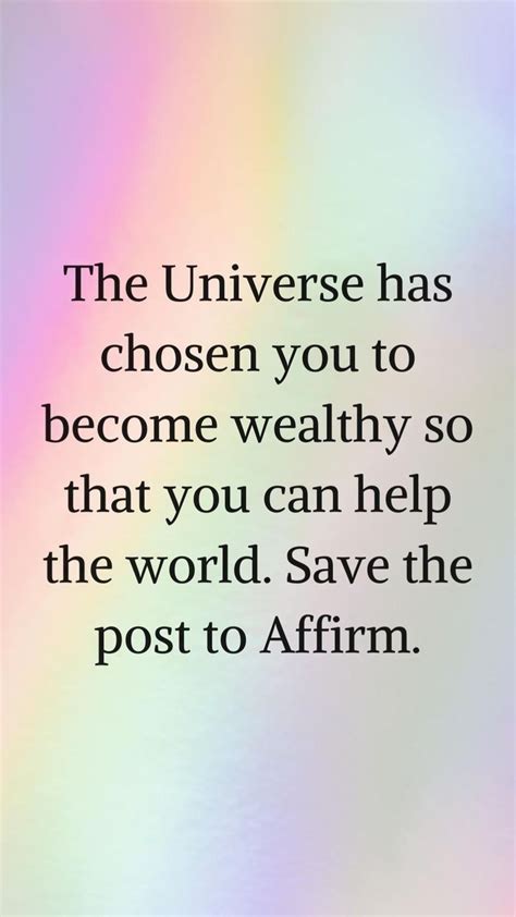 Positive Affirmations Quotes Money Affirmations Affirmation Quotes