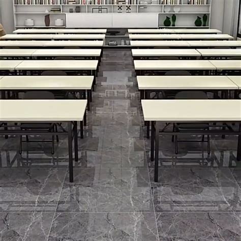 Double Layer Folding Office Table Solid Wood Stainless Dining Table