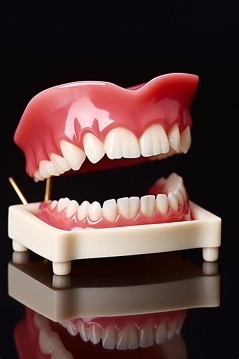 Plastic Brush And Tongue Model For Teeth Background Wallpaper Image For
