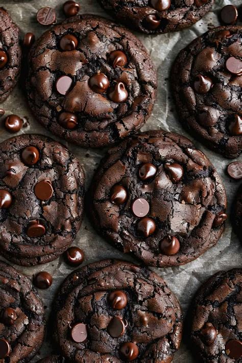 Chocolate Lover S Double Chocolate Chip Cookies Recipe Chocolate