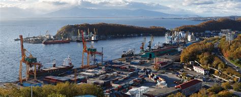 부두에서 선박에 파노라마 상업 항구 태평양에서 해안 아바차만 페트로 파블로프 스크캄 챳 스키 시에 포트 크레인 0명에 대한 스톡 사진 및 기타 이미지 Istock