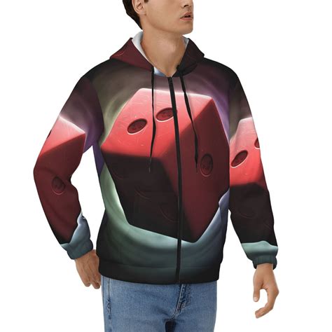 Defioc The Binding Of Isaacmens Full Zip Hoodiezip Up Hooded