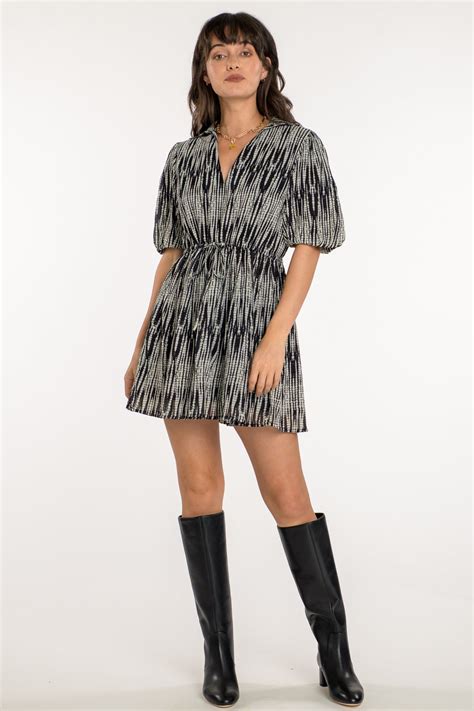 Daphne Dress In Native Elizabeth Ackerman Designs Llc