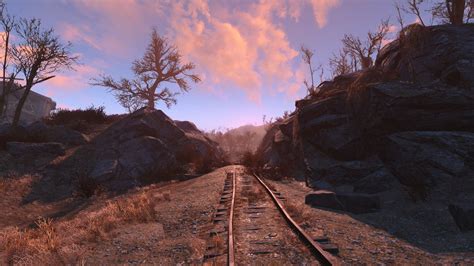 Fallout 4 Railroad Tracks [1920x1080] Scrolller