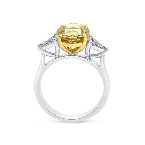 Diamond Ring With Triangle Side Stones Deals