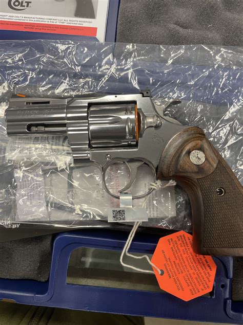 New Colt 3” Python Colt Forum