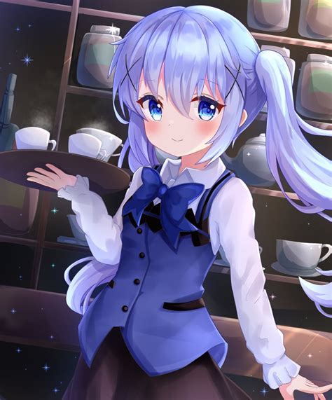 Kafuu Chino Gochuumon Wa Usagi Desu Ka Drawn By Nekopurin Nyanko Prin Danbooru