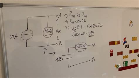 Current Source To Voltage Source Conversion Youtube