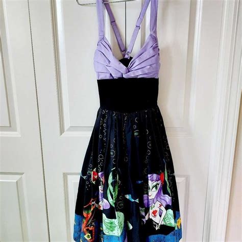 Ursula Costume Pin Up Rockabilly Dress Sz Medium Litt Gem