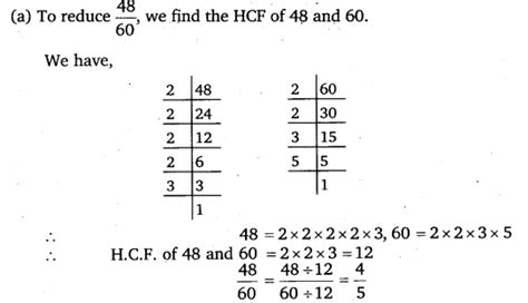 Reduce The Following Fractions To Simplest Form CBSE Class Maths Learn CBSE Forum
