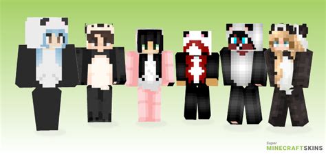 Panda Onesie Minecraft Skins Download For Free At Superminecraftskins