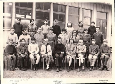 Photo De Classe 4ème De 1967 Lycée Annexe Paul Duez Copains Davant