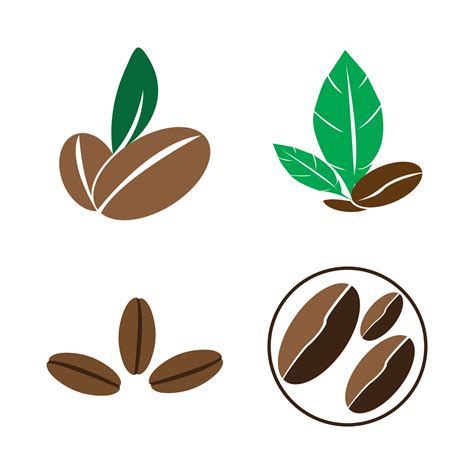 Coffee Bean Icon Vector 15478942 Vector Art At Vecteezy