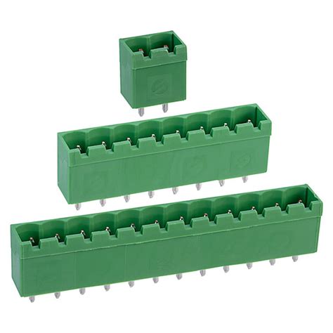 A Pluggable Terminal Block Top Entry Header Closed Mm Rapid Electronics