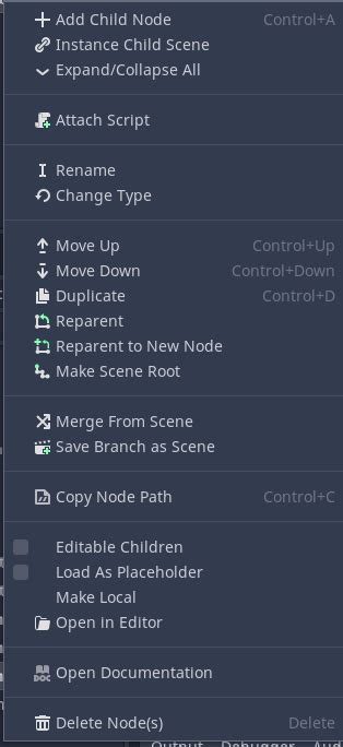 Right Button Menu For Scene File Nodes Has A Bigger Offset Than Normal