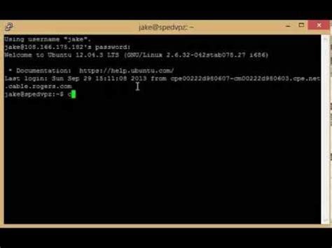 Start And Stop Services With Linux Terminal Ubuntu 12 04 YouTube