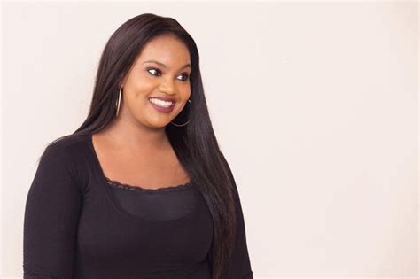 Premium Photo Close Up Of Smiling Young Woman Against White Background