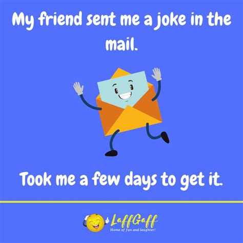 Funny Mail Joke Laffgaff Home Of Laughter