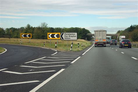 A14 Junction 27 © Robin Webster Geograph Britain And Ireland