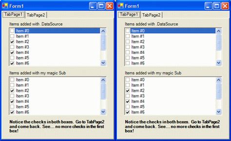 workaround for disappearing checks in the checkedlistbox control