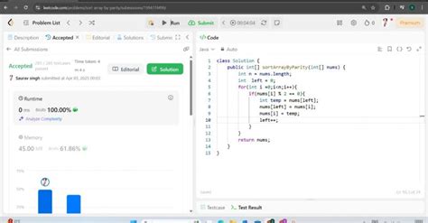 150daysofdsa 150days Coding Leetcode Java Programming Takeuforward Saurav Kumar Singh