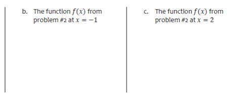 Solved Determine Whether Or Not The Following Are Continuous Chegg