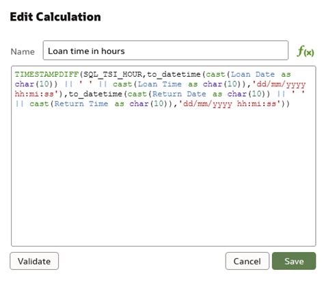Data Visualization How To Use Data Visualization Calculations To Concatenate And Create Fields