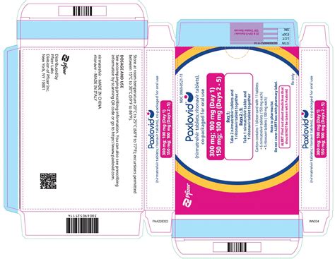 Paxlovid Package Insert Prescribing Information