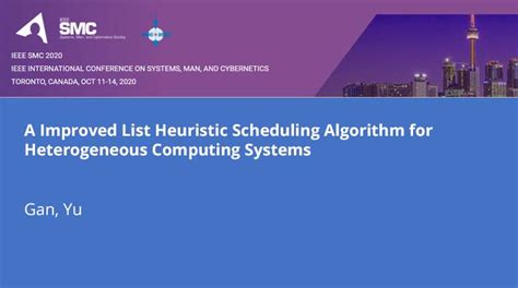 a improved list heuristic scheduling algorithm for heterogeneous