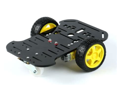 WD Smart Car Chassis Plattform für Arduino Roboter schwarz Roboter Bausatz de