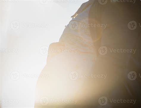 Young Beautiful Pregnant Woman Standing Near Window At Home 13629042