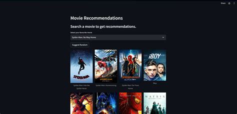 GitHub Mrinaldotexe Movie Recommendations This Project Is A Streamlit Based Web Application