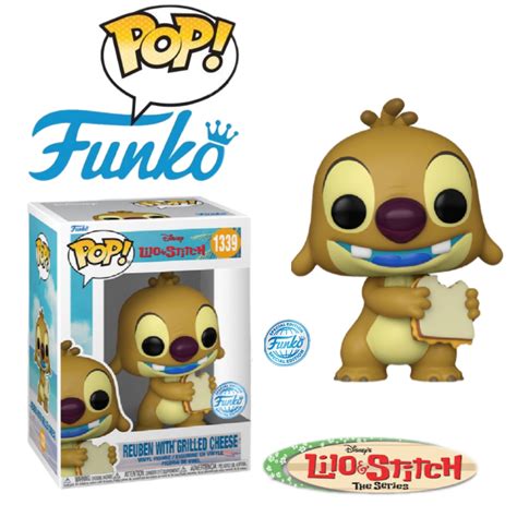 Funko Pop Vinyl Disney Lilo Stitch 1339 Reuben With Grilled Cheese