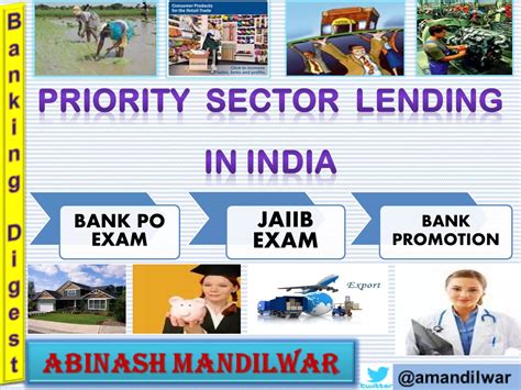 Priority Sector Lending In India भारत में प्राथमिकता क्षेत्र ऋण