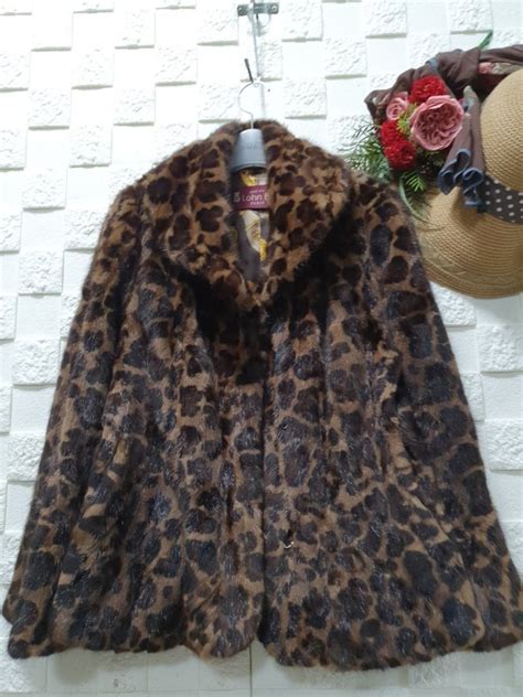 호피 무늬 밍크 자켓 77 헬로마켓