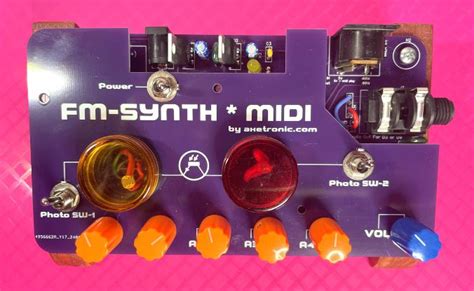 Microchip Makes On Linkedin Light Controlled Fm And Midi Synth