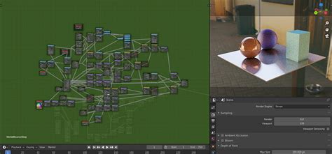 Path Tracing With Nodes In The World Shader Eevee Finished Projects