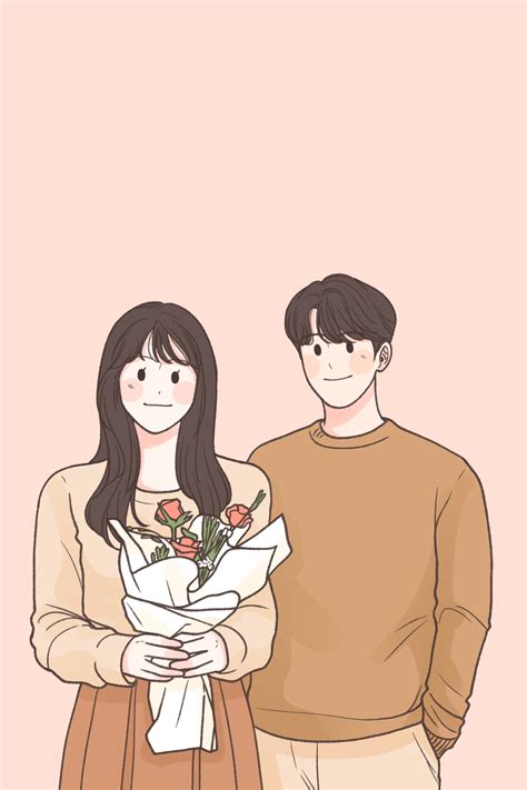 연우무대 Sns 컨텐츠 커플 일러스트 캐리커쳐 포트폴리오 크몽