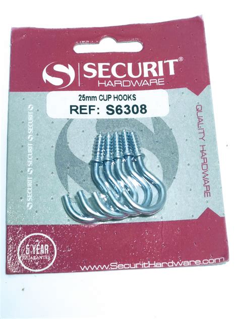 25mm Cup Hooks Alis Store