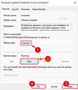 How To Enable Disable Windows Update Service In Windows