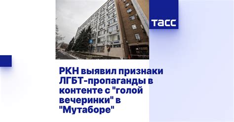 РКН выявил признаки ЛГБТ пропаганды в контенте с голой вечеринки в Мутаборе