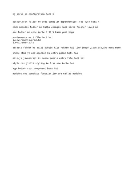 ng serve se configration hoti h pdf