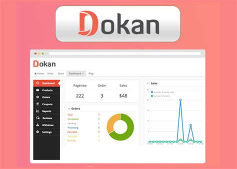 Dokan Pro WP GPL Plugin Multi Vendor Business Online Marketplace Gpl