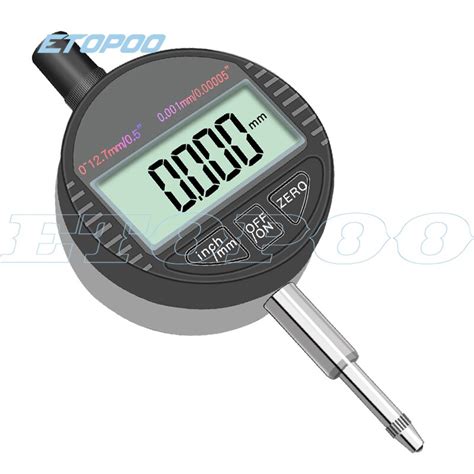 0001mm 127 254mm Digital Indicator Rs232 9hole Grandado